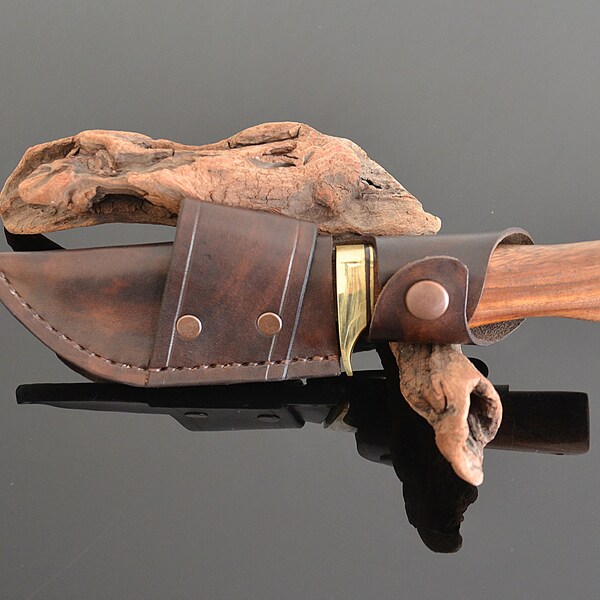 Leather Sheath for Fixed Blade - Etsy