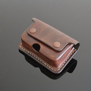 Genuine Leather Insulin Pump Pouch With Clip or Loop for Medtronic ...