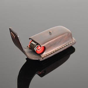 Swiss Army Knife Sheath Handmade Genuine Leather Victorinox Swiss Champ ...