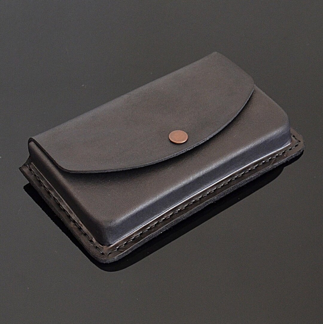 Custom Genuine Leather iPhone Belt Case iPhone 13 14 15 16 Horizontal ...