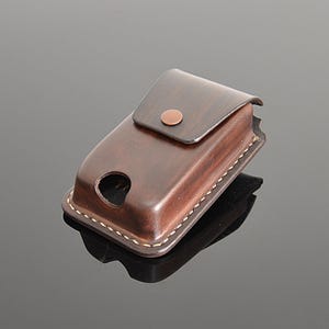 Insulin Pump Leather Belt Clip Case Pouch Holder Custom Sized and ...