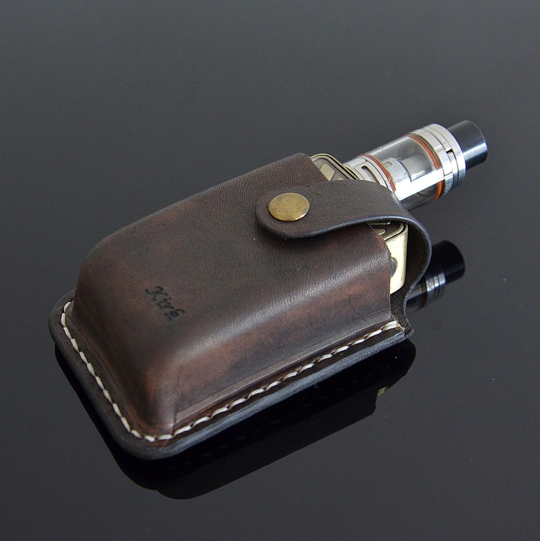 Handmade Premium Leather Vape Holster Belt Case - Custom Sized ...