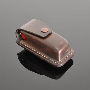 Swiss Army Knife Sheath Handmade Genuine Leather Victorinox Swiss Champ ...