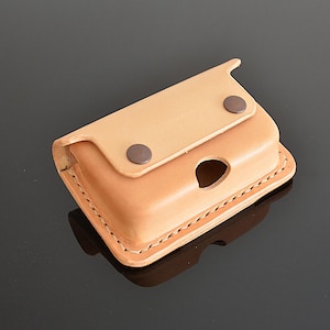 Genuine Leather Insulin Pump Pouch With Clip or Loop for Medtronic ...