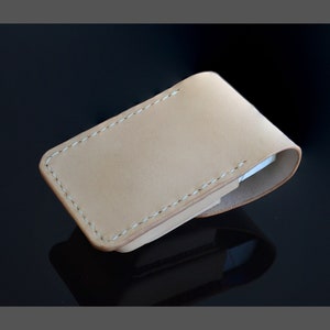 BIC Lighter Leather Cigarette Case Personalized Handmade Wet Molded - Etsy