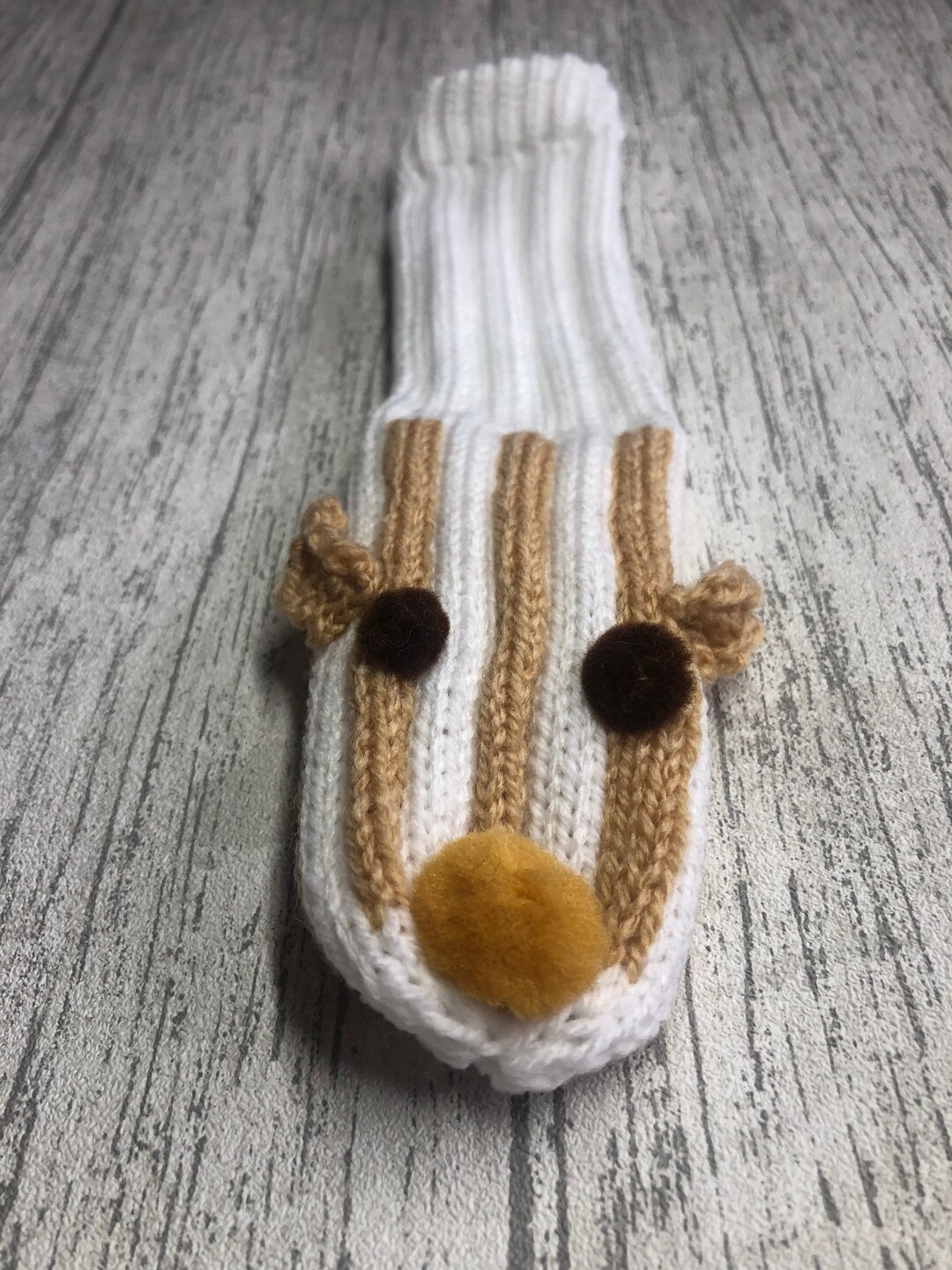 Dog Putter Cover Gift for Golfer Knitted Headcover for - Etsy