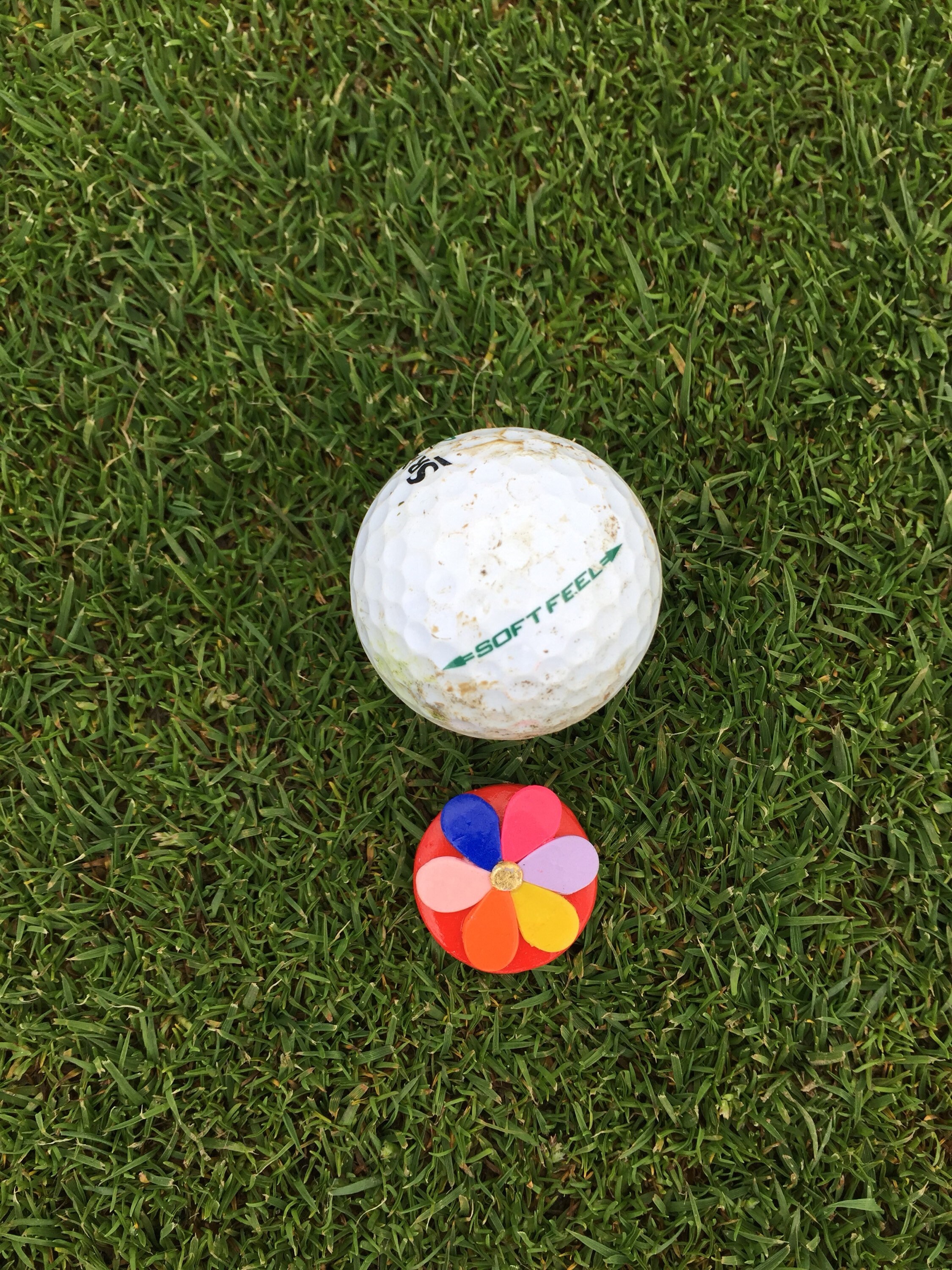 Putting Green Marker Golf Ball Marker Flower Putting Marker - Etsy