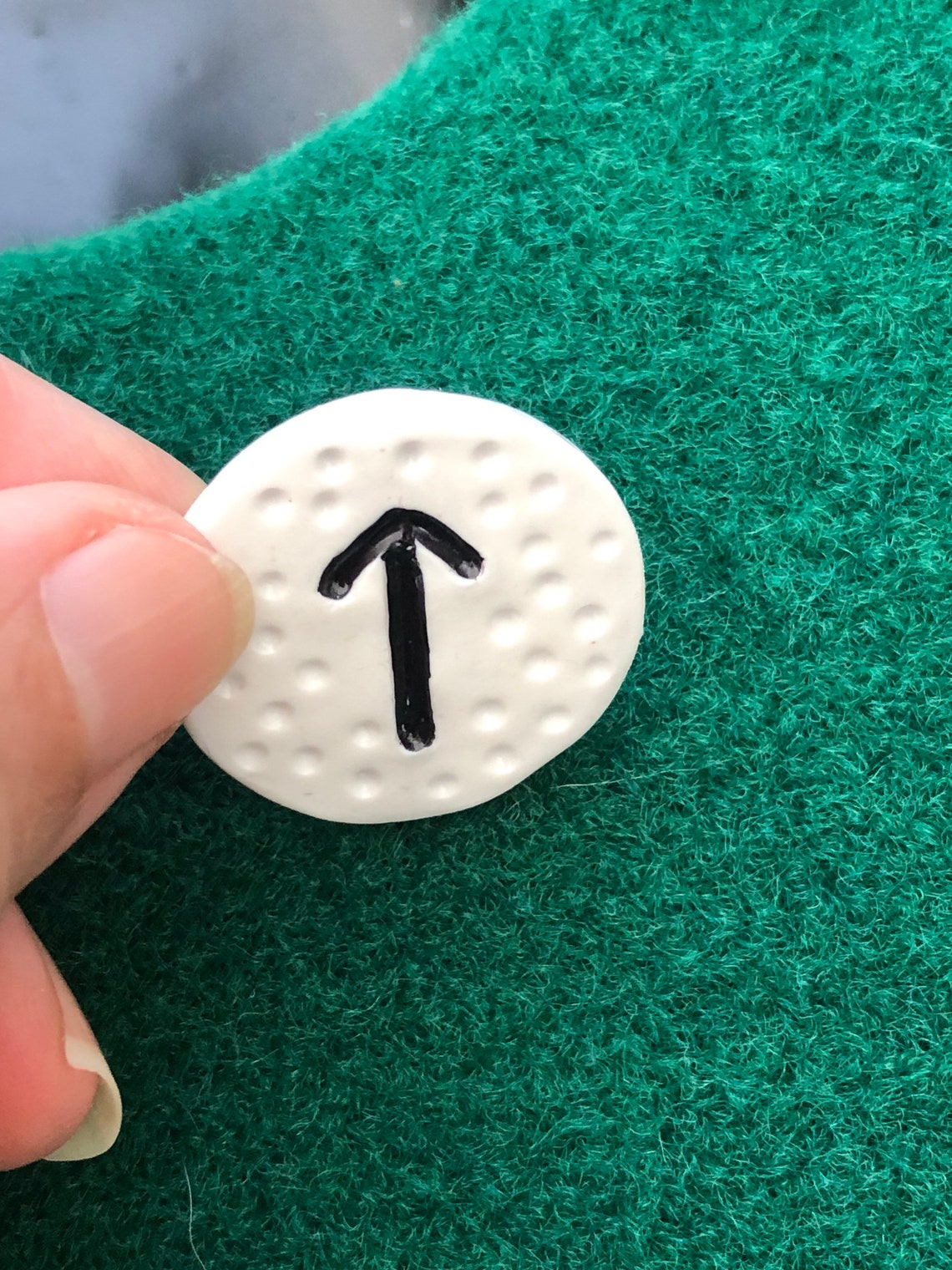 Golf Ball Marker Alignment Arrow Putting Marker - Etsy