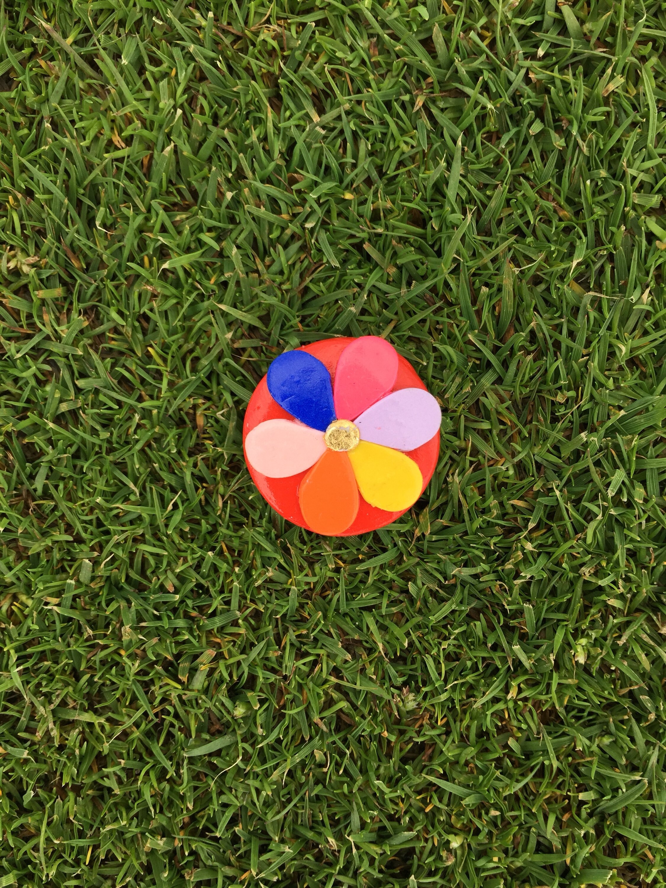 Putting Green Marker Golf Ball Marker flower putting marker | Etsy