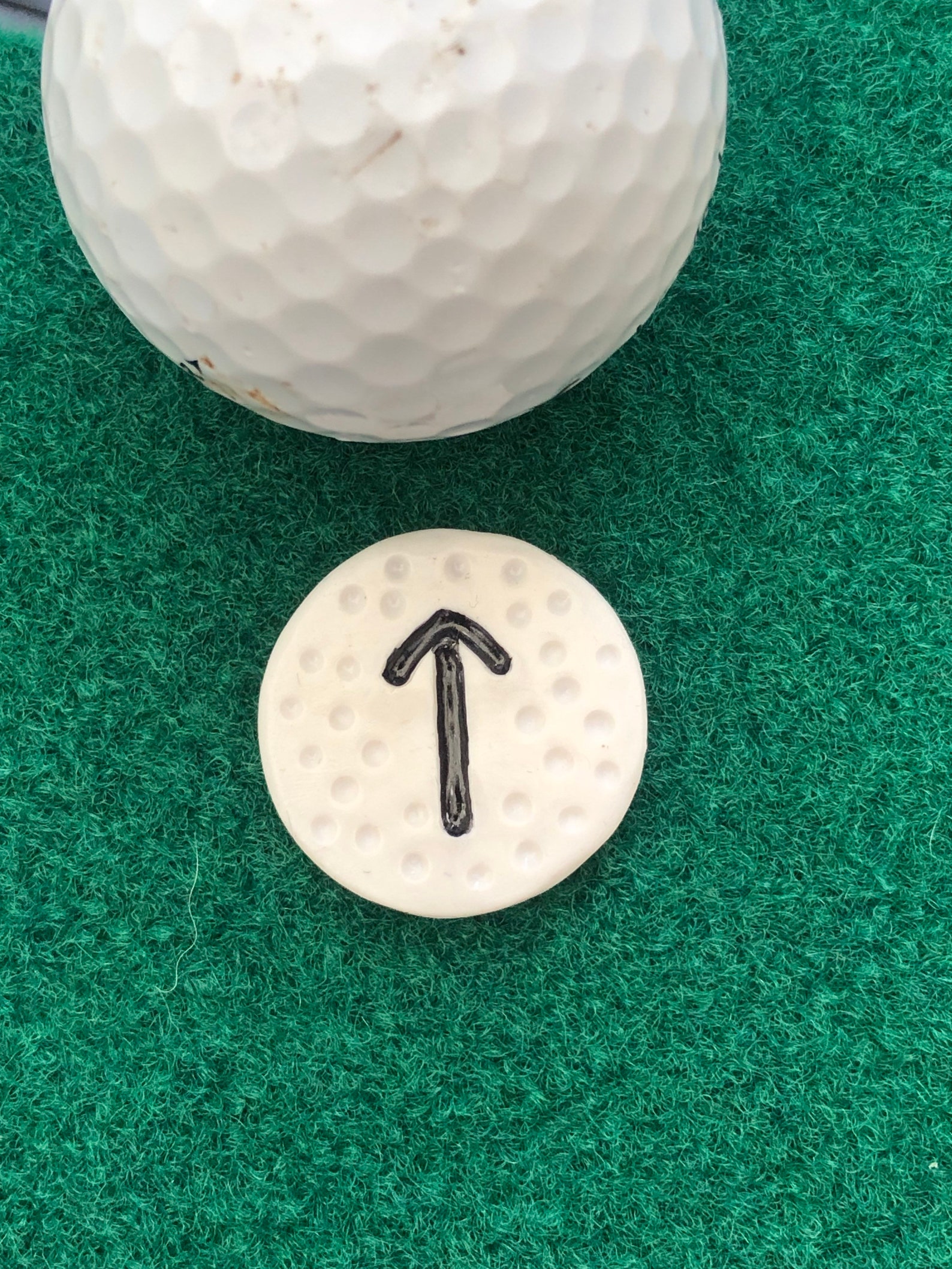 Golf Ball Marker Alignment Arrow Putting Marker - Etsy