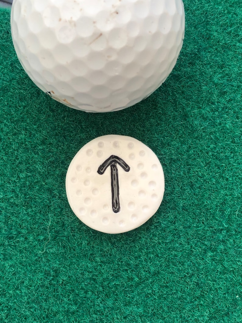 Golf Ball Marker Alignment Arrow Putting Marker - Etsy