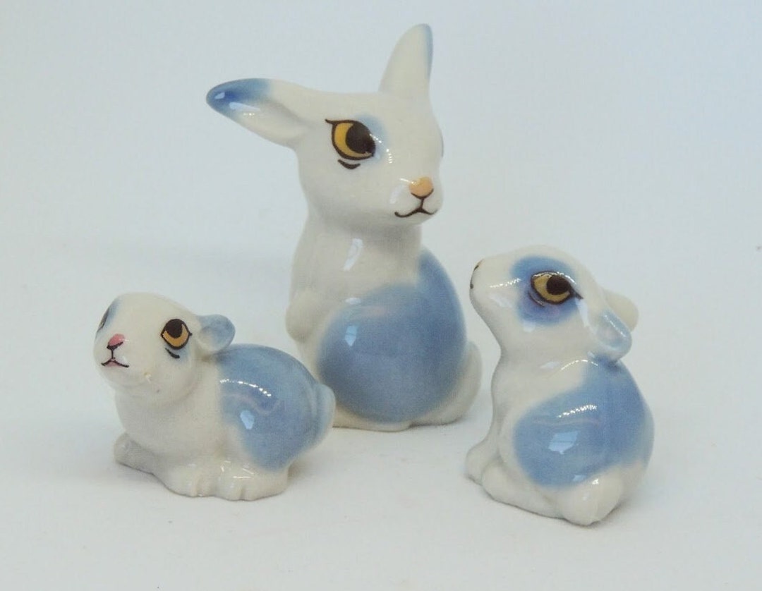 Vintage Wade Happy Family Rabbits 2nd Series - 1978-84, - Etsy