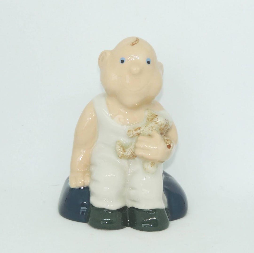 Wade Baby With Teddy Bear Figure - Collectors Club Membership Piece ...