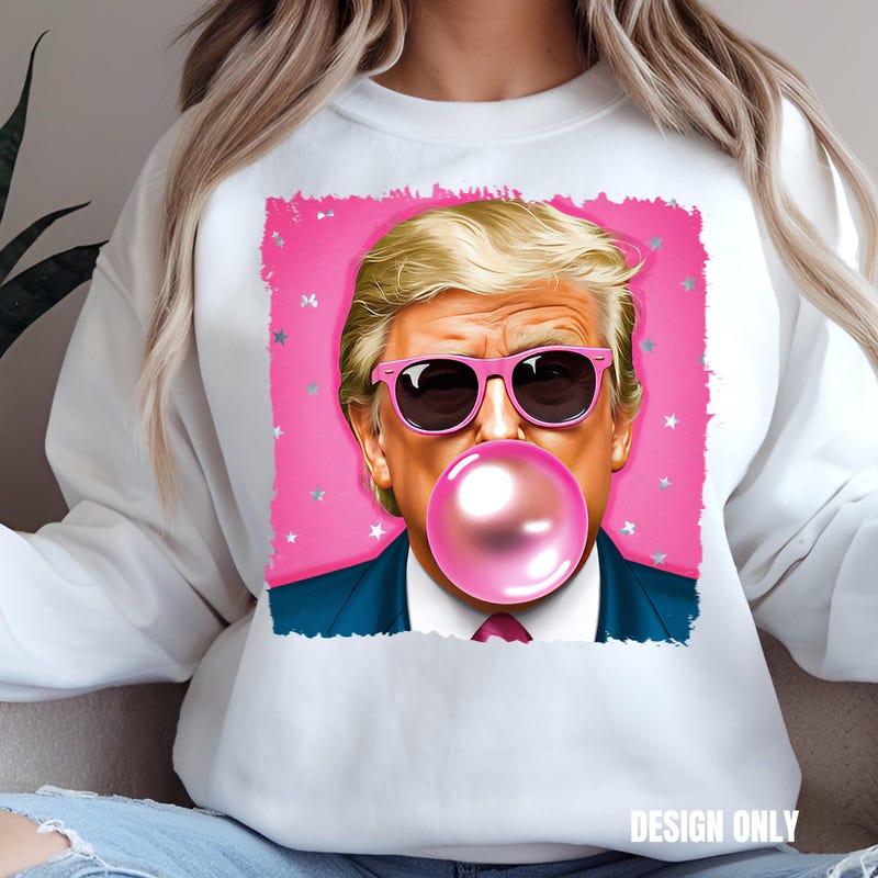 Png Trump Bubble Gum - Etsy