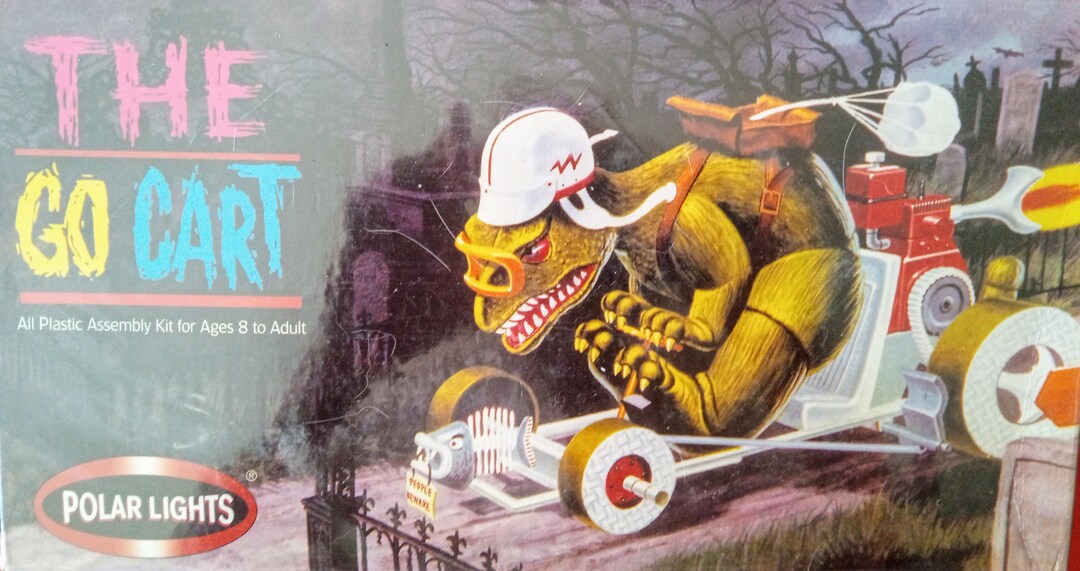 Polar Lights Godzilla "the GO Cart" Model - Made in 1999 - Factory ...