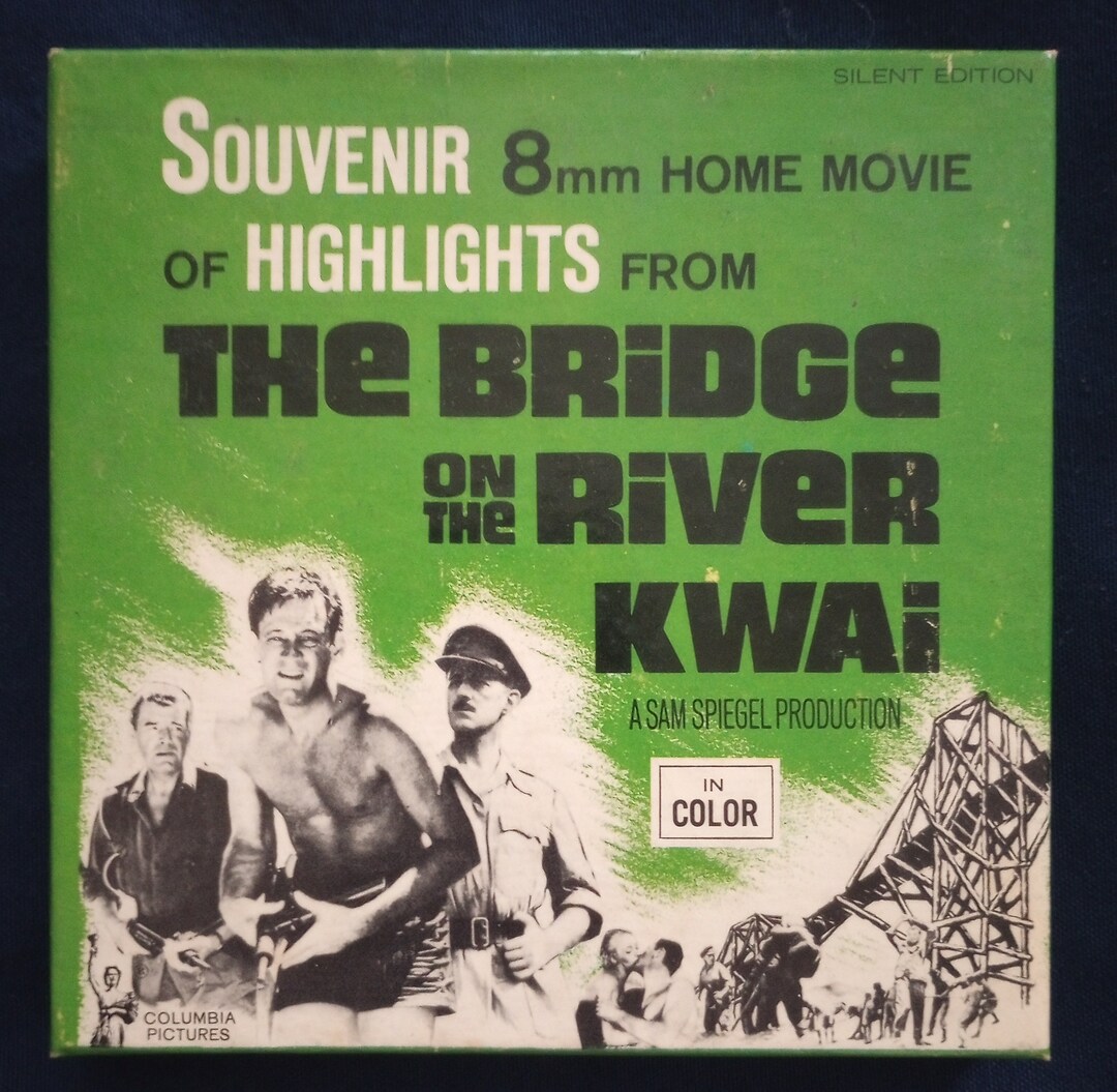 Standard 8mm Film - IN COLOR - "the Bridge on the River Kwai" - 200 ...