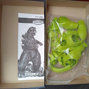 Aurora GODZILLA Model Made in 2000 Complete Free Shipping - Etsy