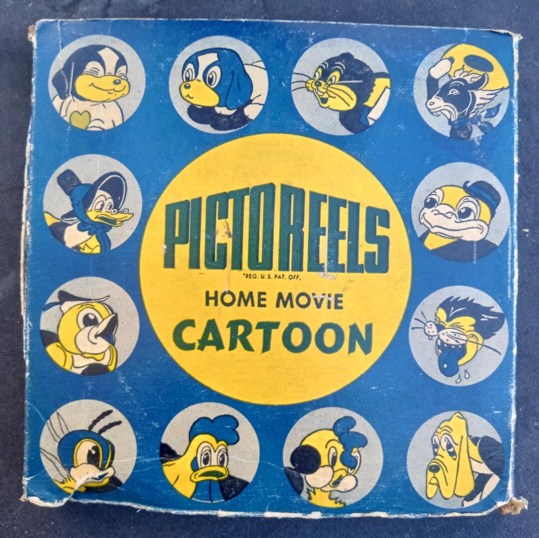 16mm Film - Pictoreels Home Movie Cartoon "honey Land" - 400' Film Reel ...