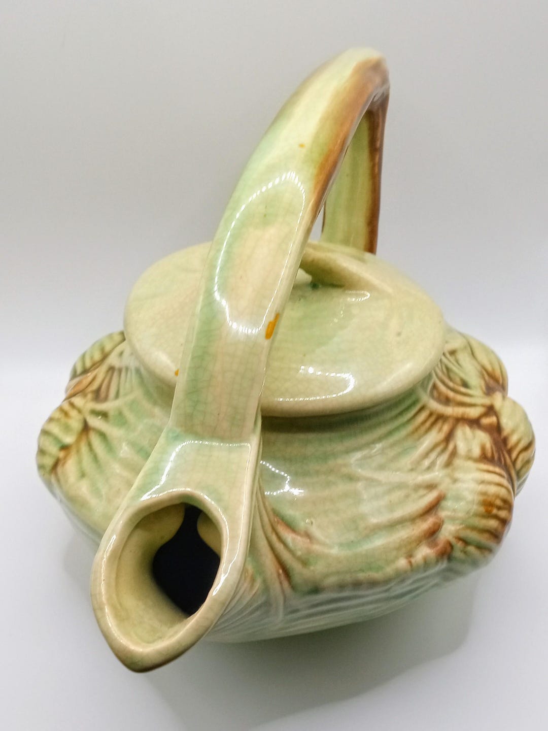 Vintage Mccoy Pottery Teapot - "pinecone Pattern" - Excellent Condition ...