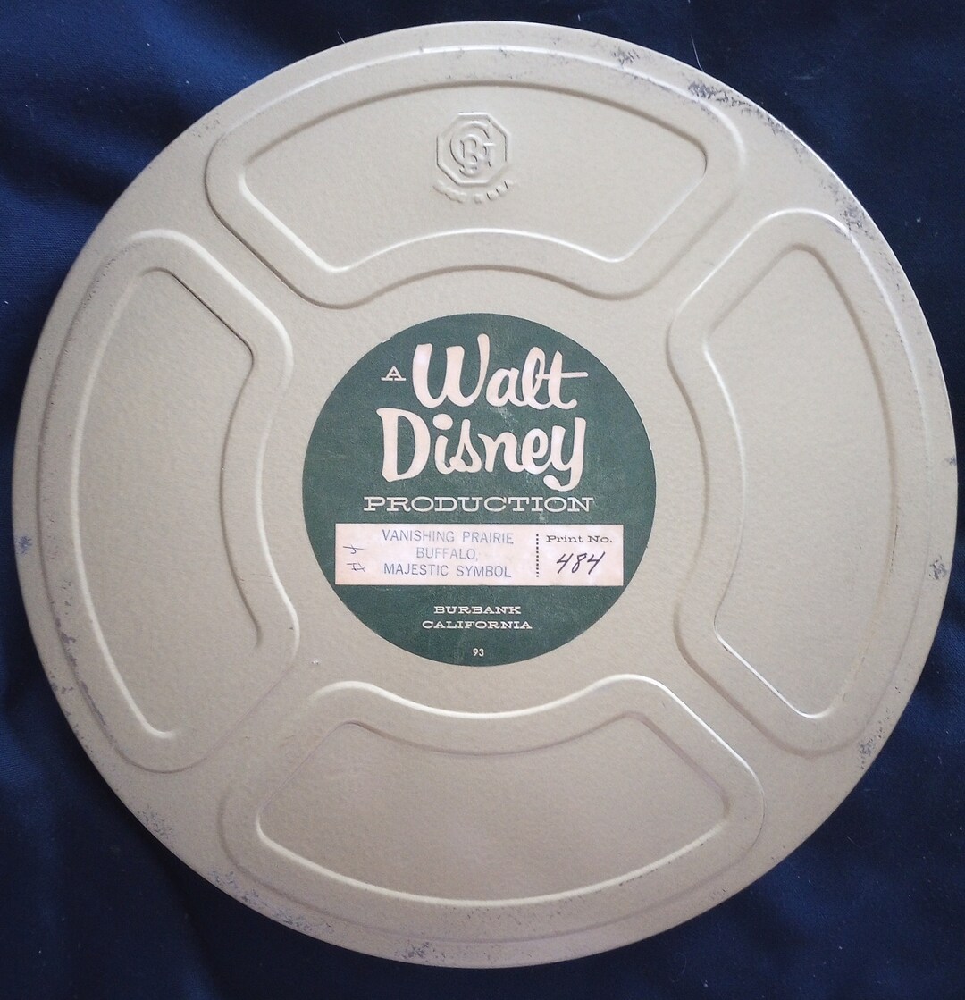Walt Disney 16mm Film Vanishing Prairie Series buffalo MAJESTIC Symbol ...