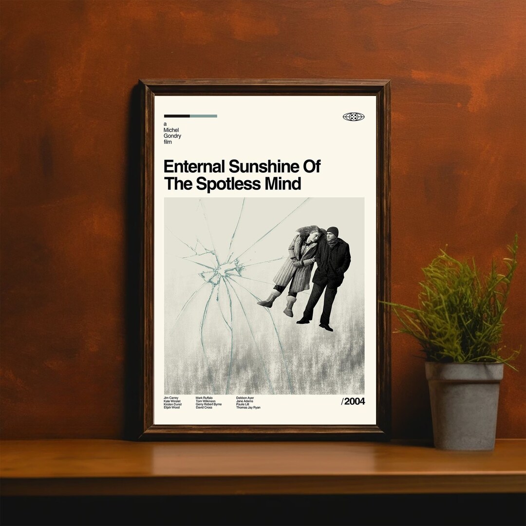 Mid Century Modern Enternal Sunshine of the Spotless Mind - Etsy