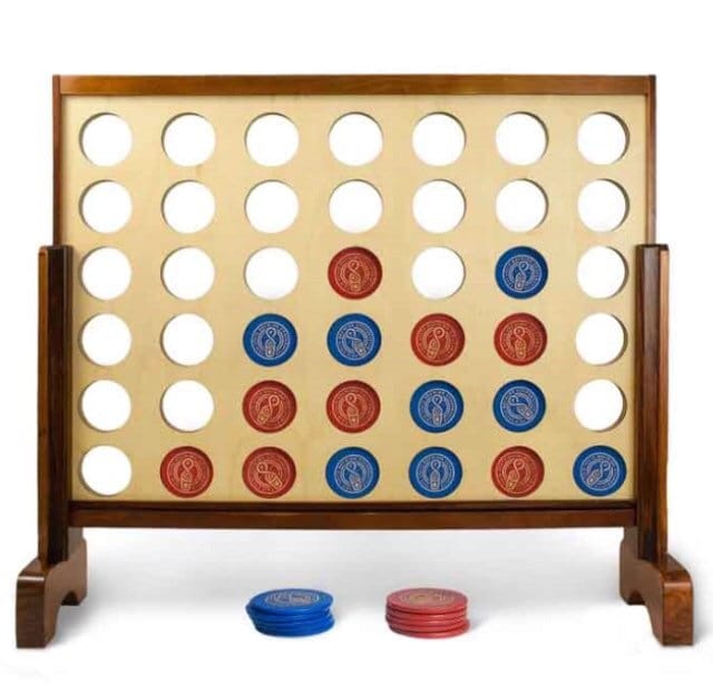 Custom Jumbo Connect 4 Customized Logo or Initials - Etsy Canada