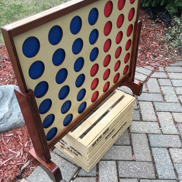 Giant Connect Four - Etsy