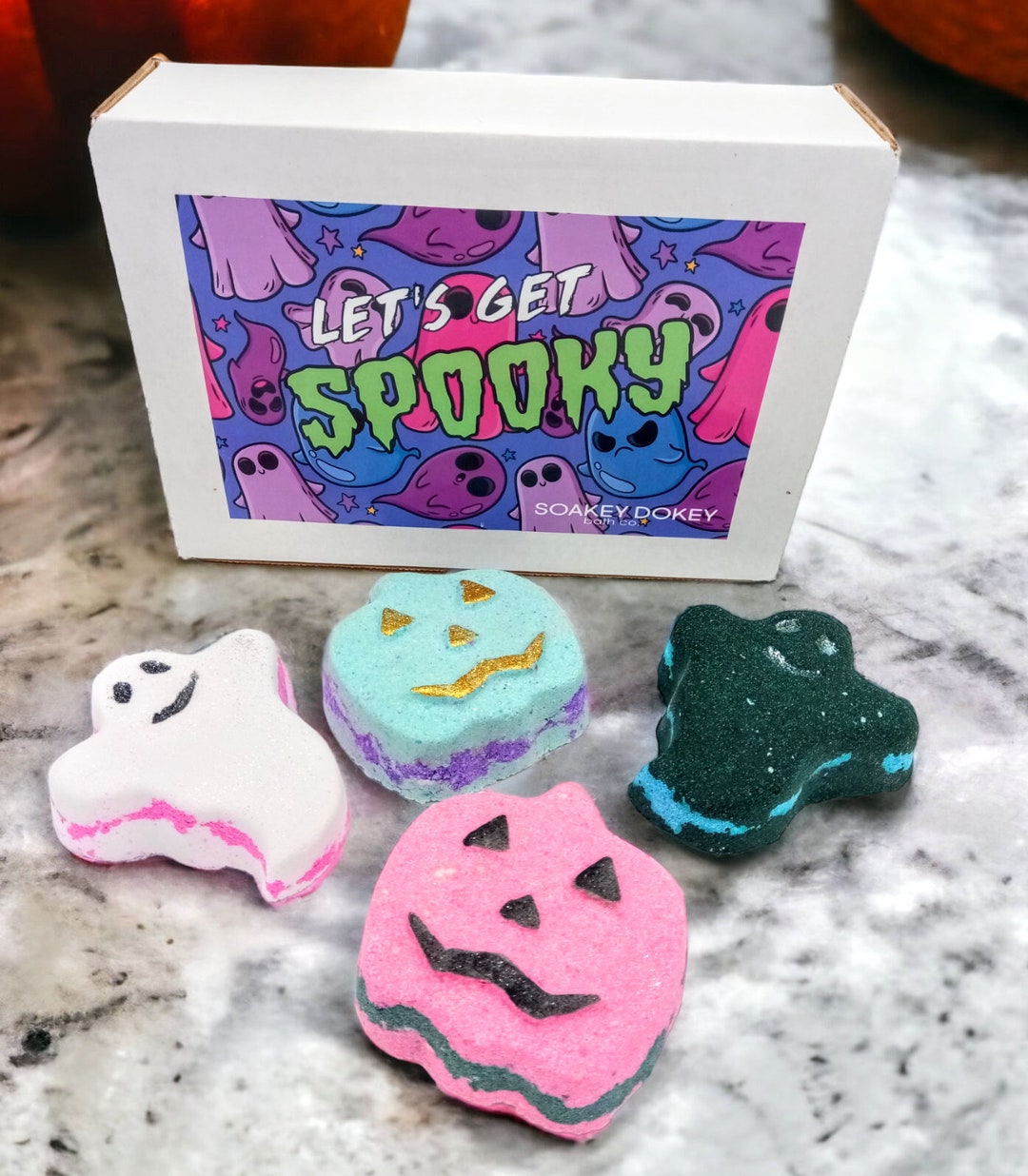 Spooky Halloween Bath Bombs Bath Bomb Gift Set Fall Fragrances Bath ...