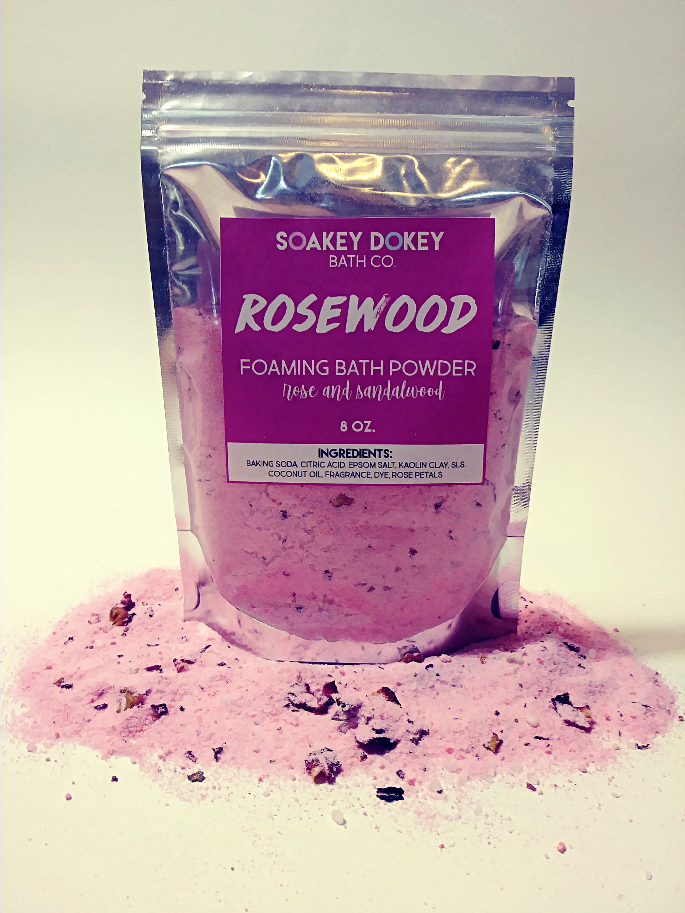 Foaming Bath Powder Fizzy Bath Soak Bath Salt Bath Bomb - Etsy