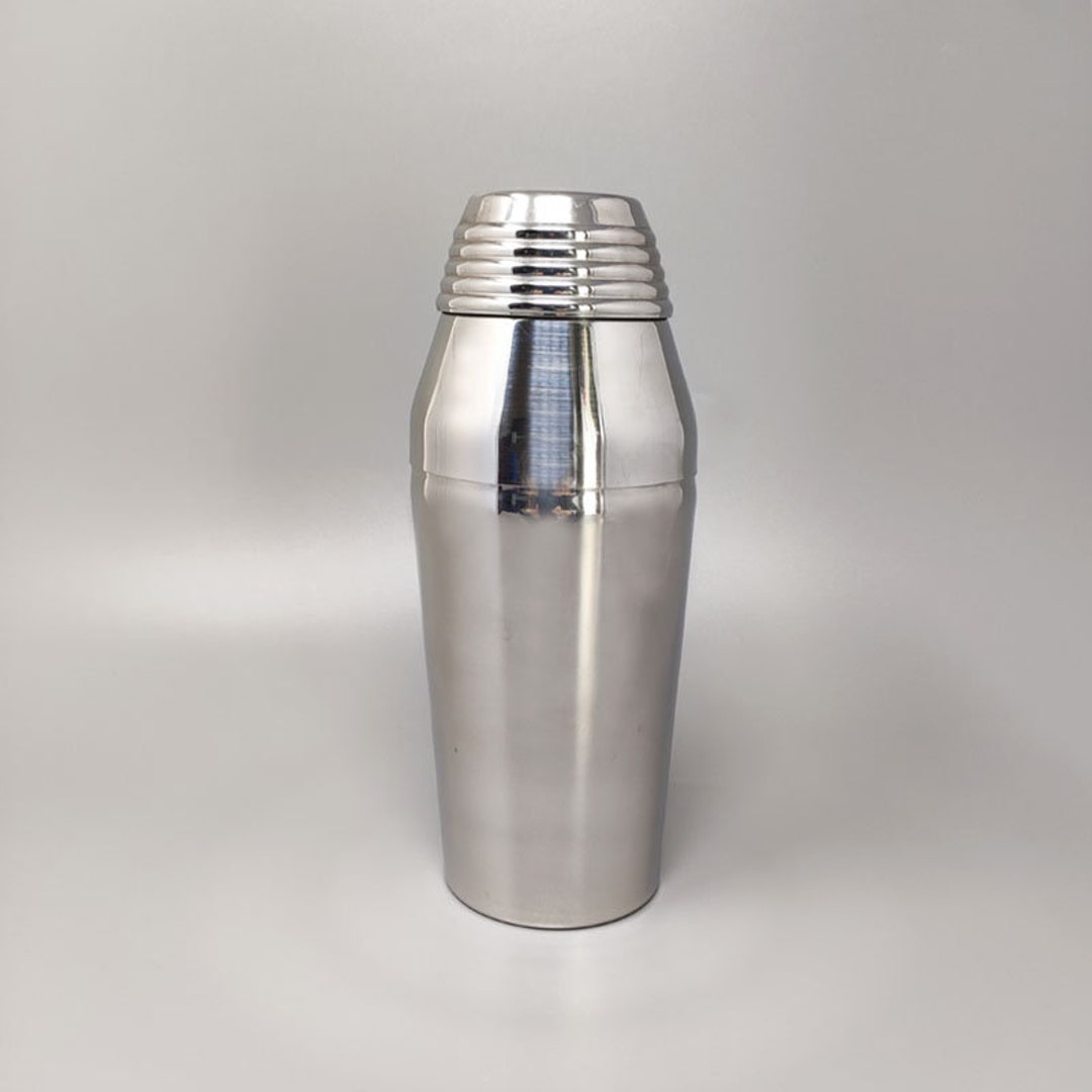 1970s Astonishing Cocktail Shaker by Guy Degrenne in Stainless Steel ...