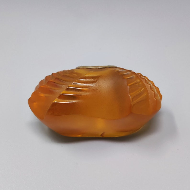 1990s Astonishing Amber Clock by Lalique in Crystal. Made in France - Etsy