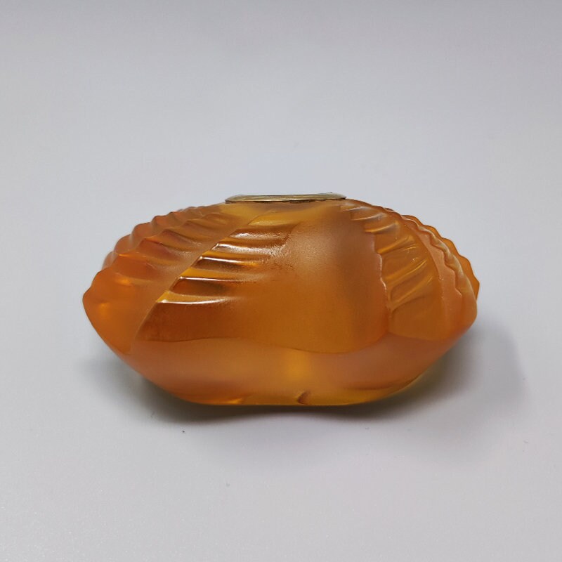 1990s Astonishing Amber Clock by Lalique in Crystal. Made in France - Etsy