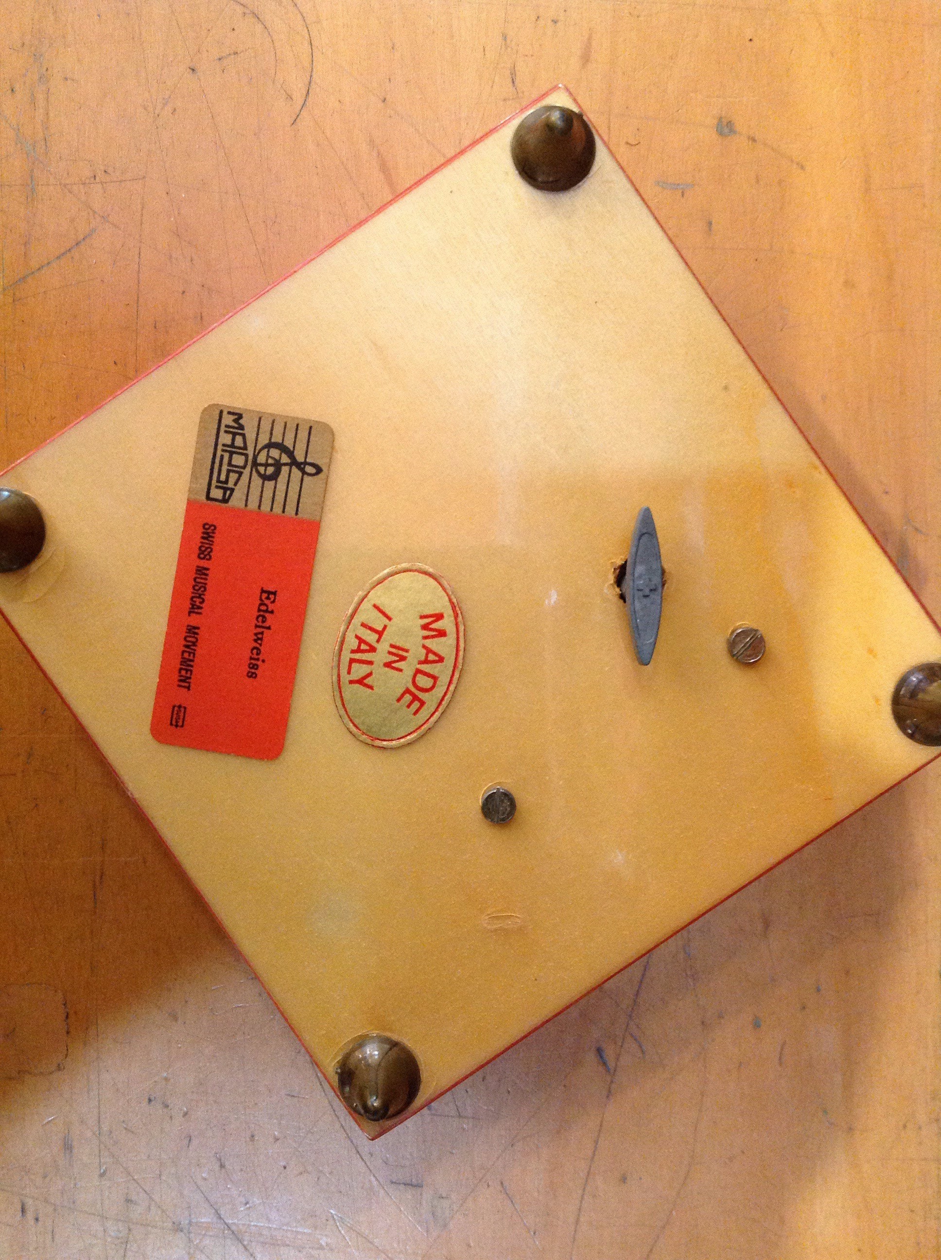 Mapsa Italian Music Jewelry Box - Etsy