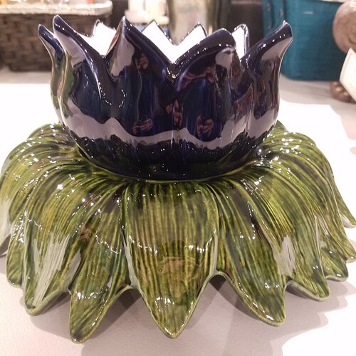 Conch Shell Violet Pot med. Kaleidoscope | Etsy