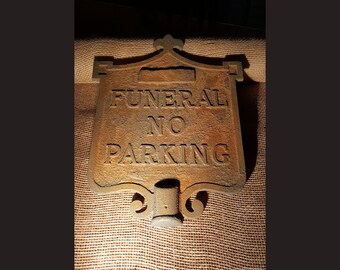 Funeral Home Parking Sign - Etsy