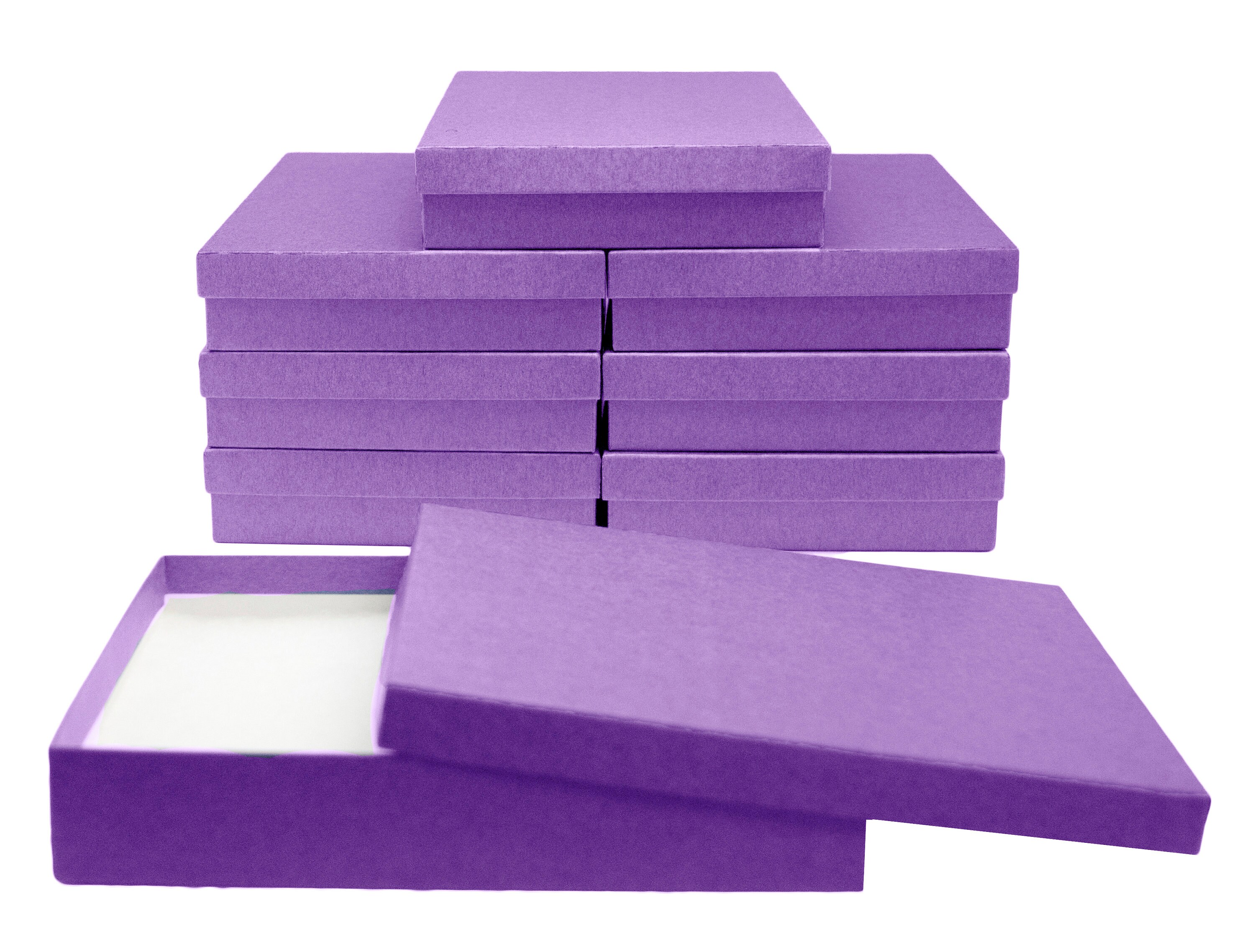 Novel Box™ Made IN USA Jewelry Gift Box in Purple With - Etsy