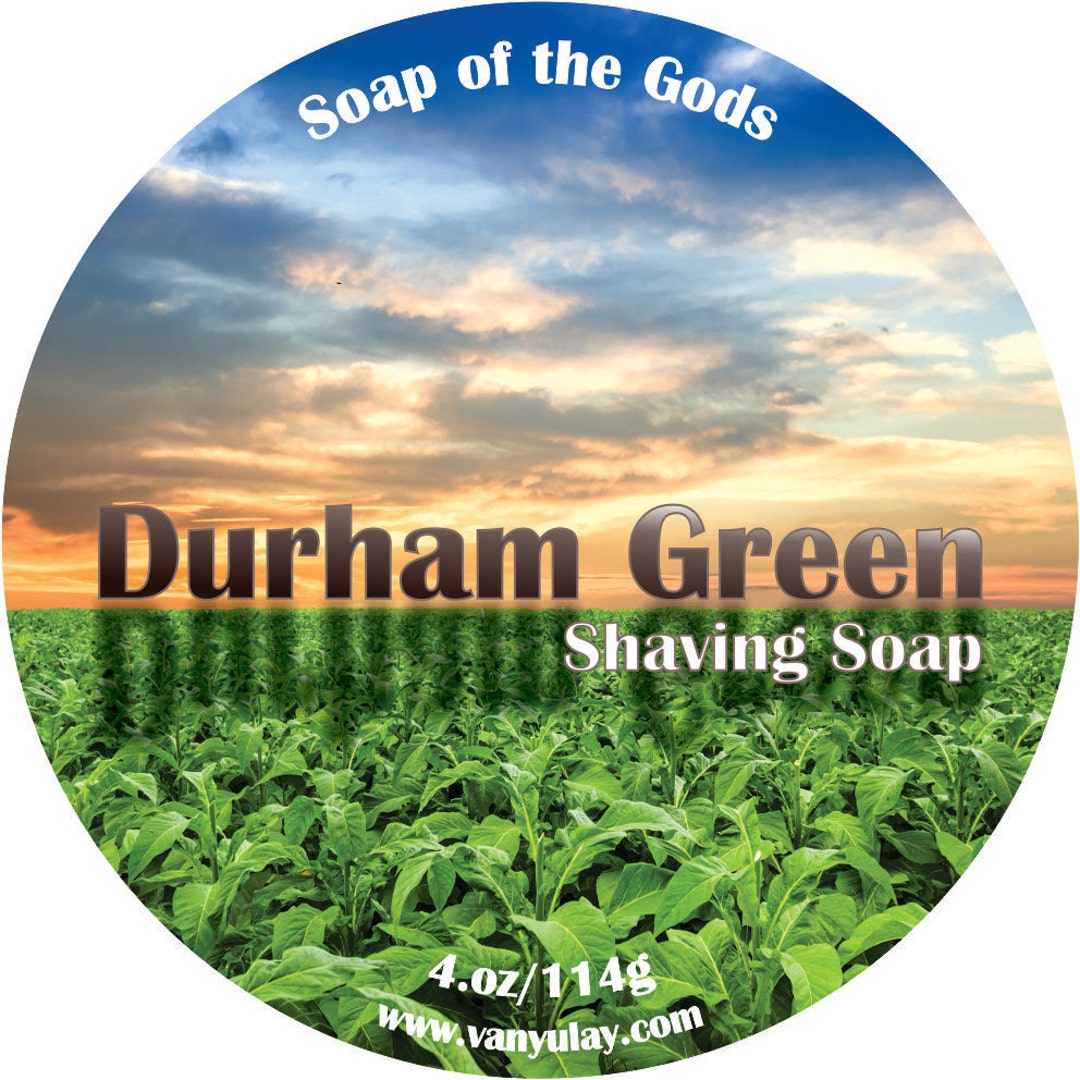 Shaving Soap of the Gods Durham Green 4.oz - Etsy
