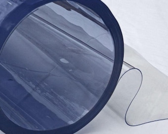 Clear PVC 0.15mm Thick Sheeting Plastic Vinyl Protective | Etsy