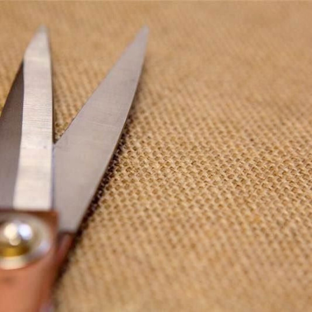 Coarse Woven Hessian Fabric by the Metre 100cm Width 100% Natural Fibre ...