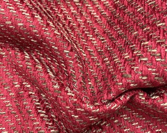 Upholstery Fabric Red | Etsy