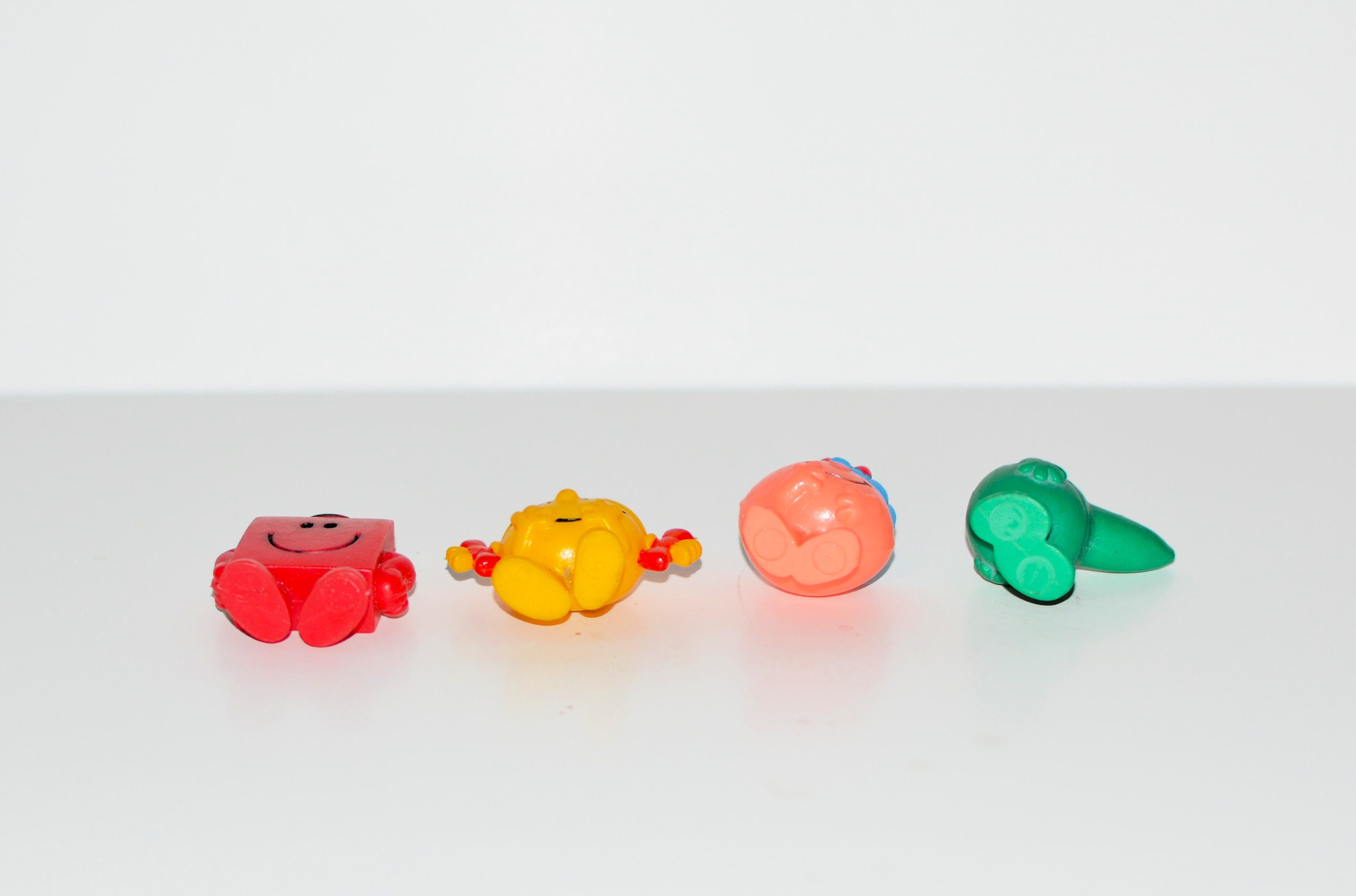 LOT of FOUR Mr. Men and Little Miss PVC Figures From Arby's Years 1971 ...