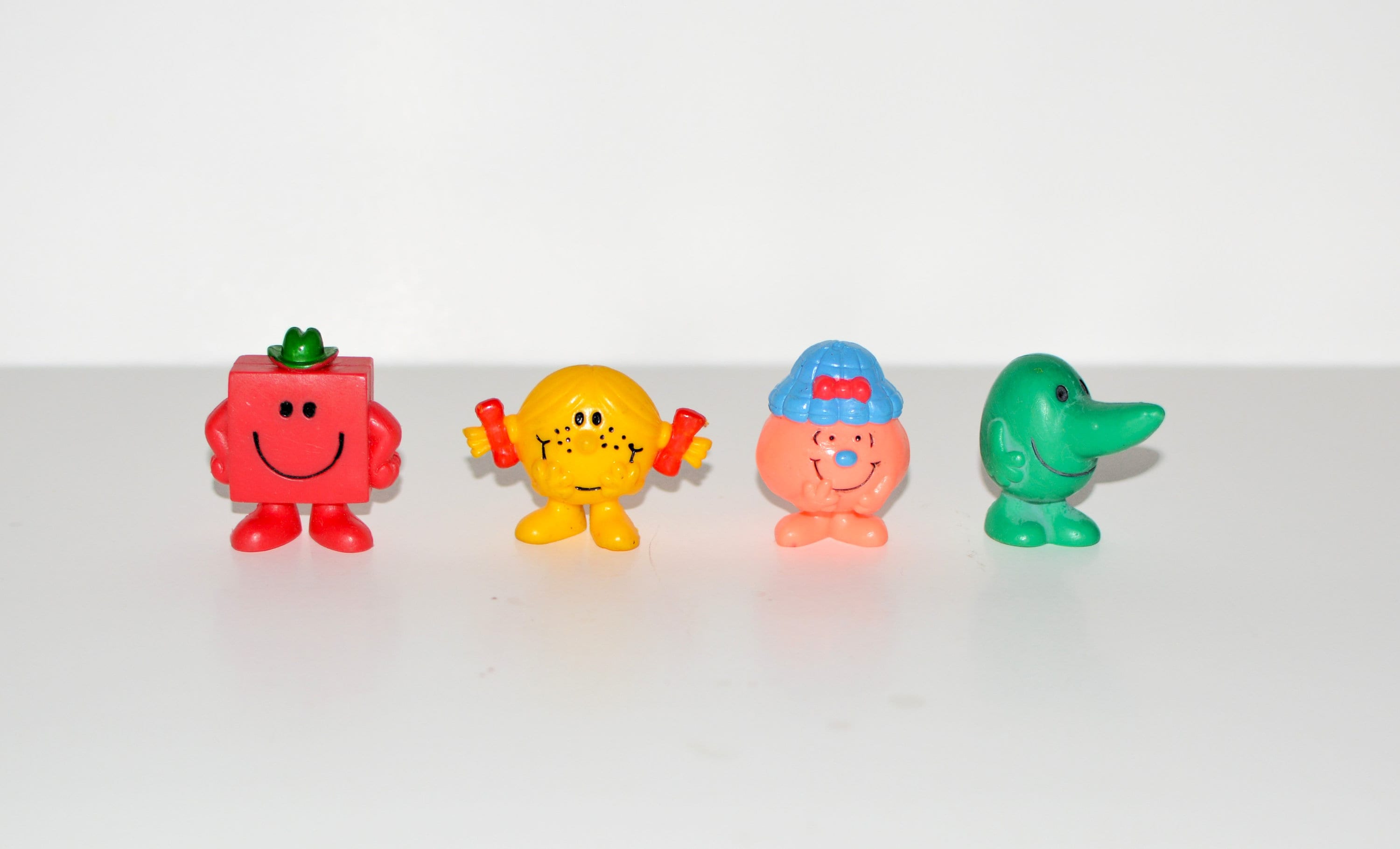 LOT of FOUR Mr. Men and Little Miss PVC Figures From Arby's Years 1971 ...