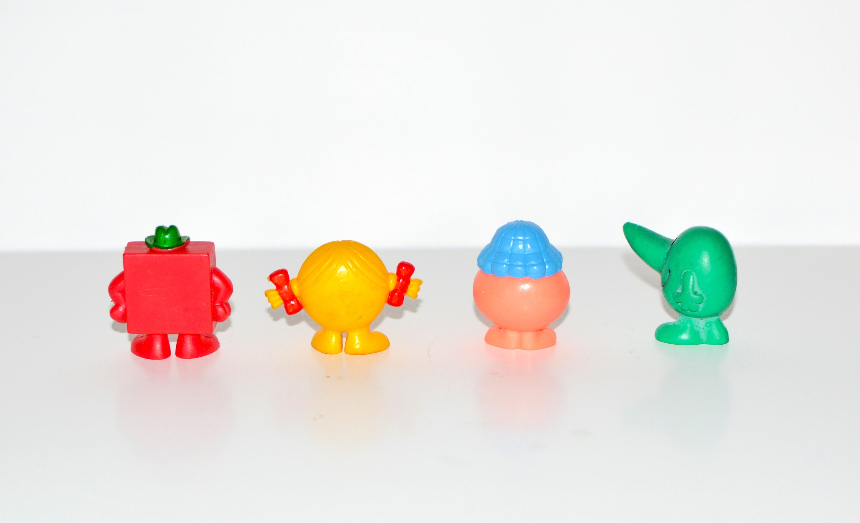 LOT of FOUR Mr. Men and Little Miss PVC Figures From Arby's Years 1971 ...