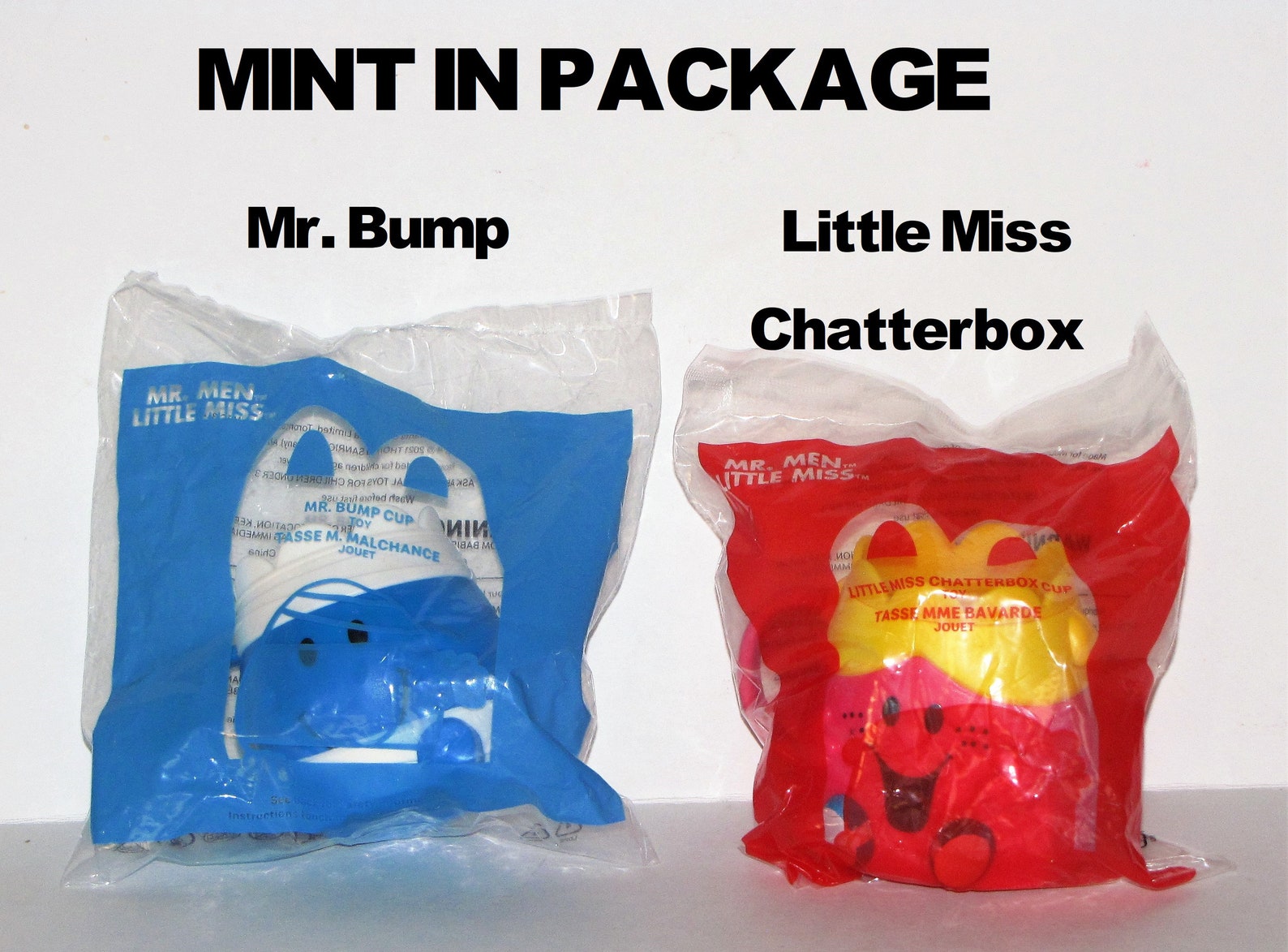 YOU CHOOSE Mr. Men & Little Miss Plastic Cup Mcdonalds - Etsy Canada