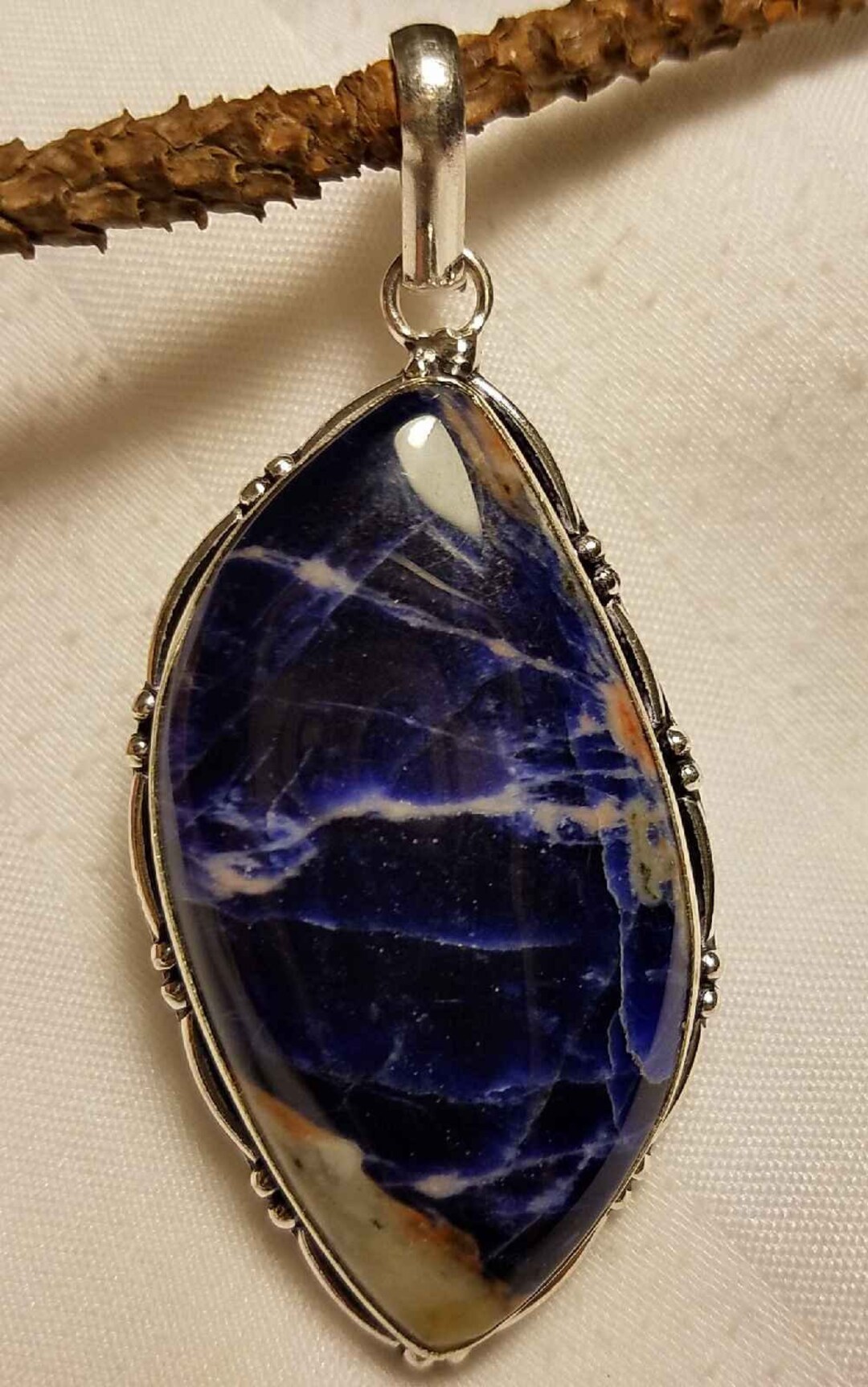 Sodalite Chakra Jewelry Collar - Etsy España