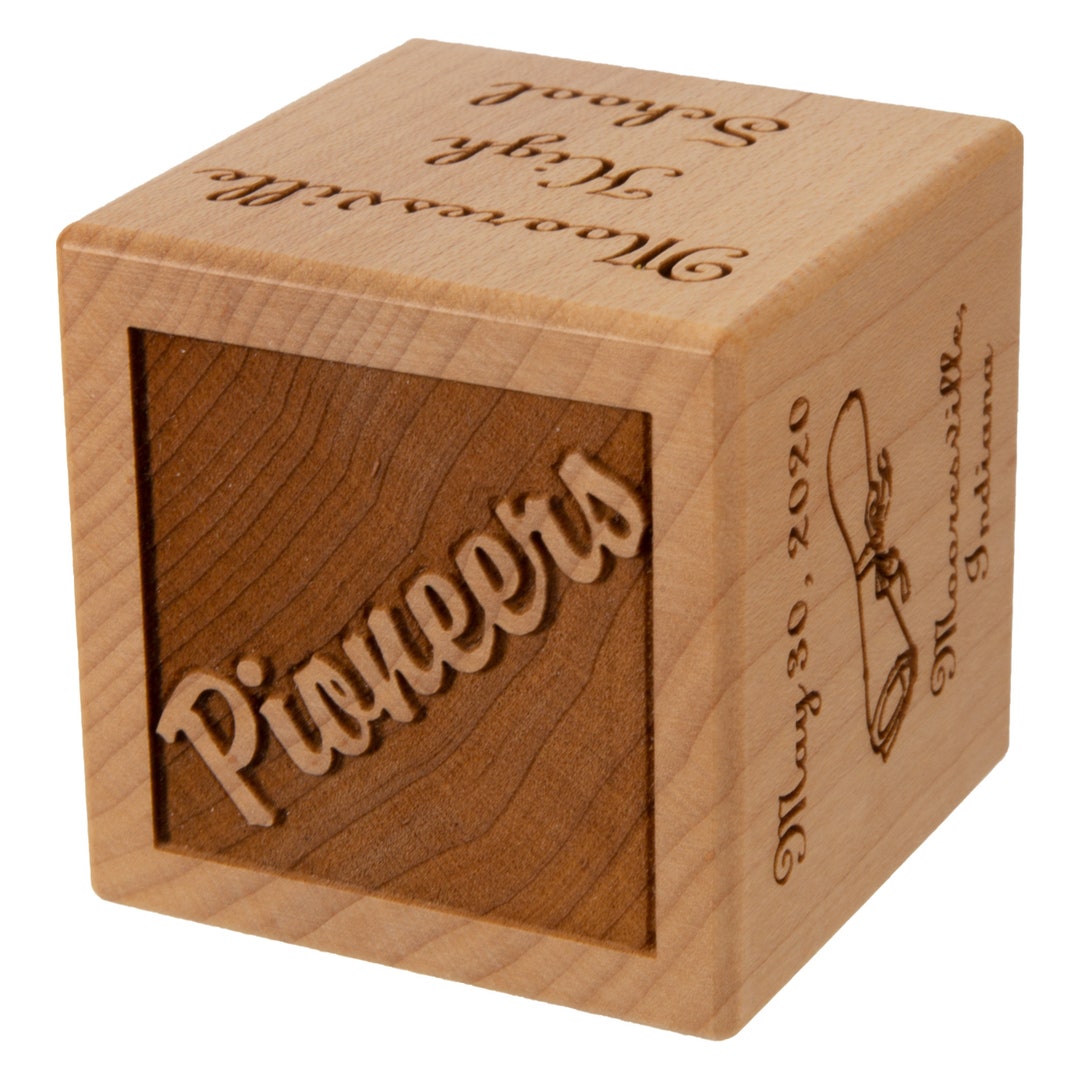 Personalized Graduation Block Graduation Gift Class of 2023 Grad Gift ...