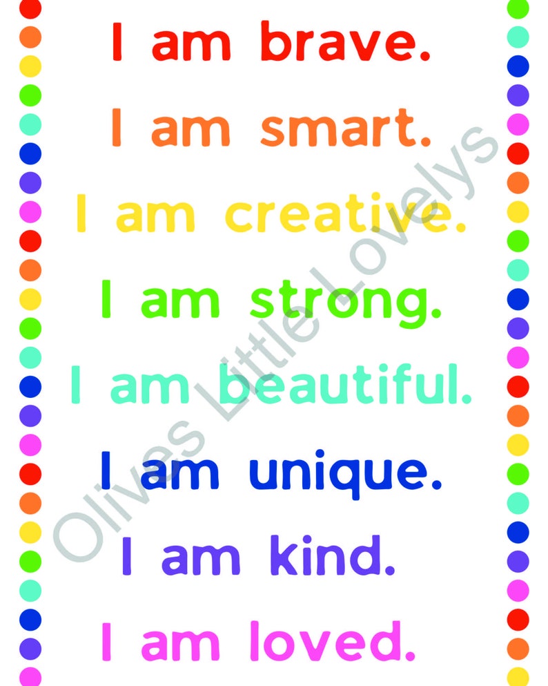 Play All Day, I Am, Shapes, Alphabet, Numbers - Playroom Wall Decor ...