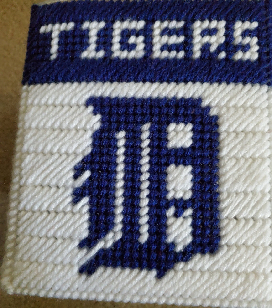 Detroit Tigers Tissue Topper - Etsy