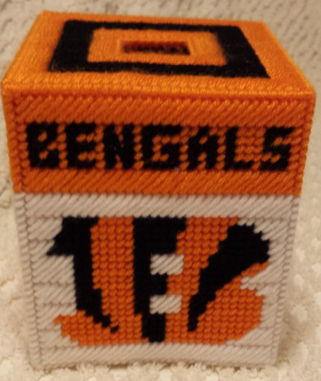 Cincinnati Bengals Tissue Topper - Etsy