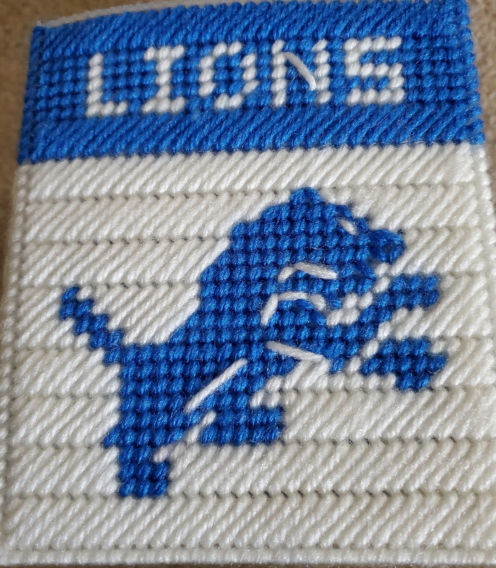 Detroit Lions Tissue Topper - Etsy